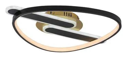 Plafonjera Brantiel LED 60 crno/ zlato