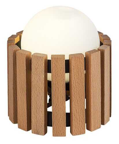 Stona lampa Noxelle G9 1x MAX 5 mat crno/ hrast
