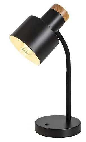 Stona lampa Pastro E27 1x MAX 20 crna