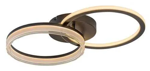 Plafonjera Seraphiel LED 38 crna