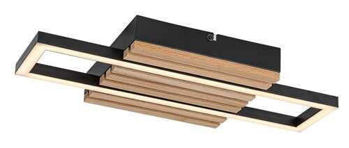 Plafonjera Noxelle LED 12 mat crno/ hrast
