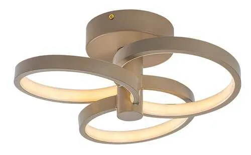 Plafonjera Isidora LED 32 sivo-bež