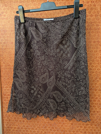 Vintage pailey print suknja