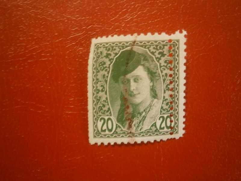 BiH 1913. 20 HELERA GREŠKA U ZUPČANJU