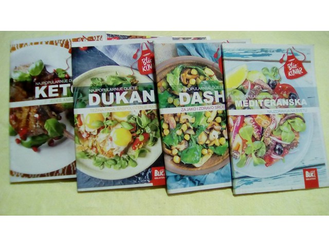 Najpopularnije dijete DUKAN/DASH/KETO/MEDITERANSKA