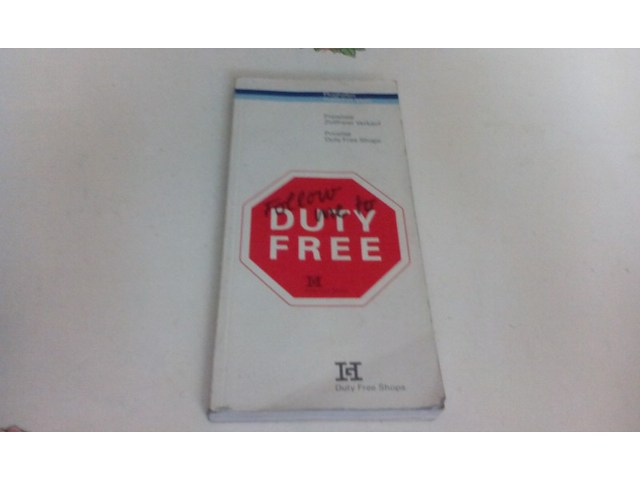 Follow me to duty free     1992   pricelist