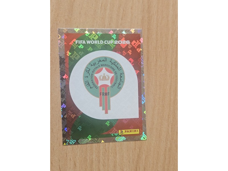World Cup Panini 2026 sličica broj MAR 1