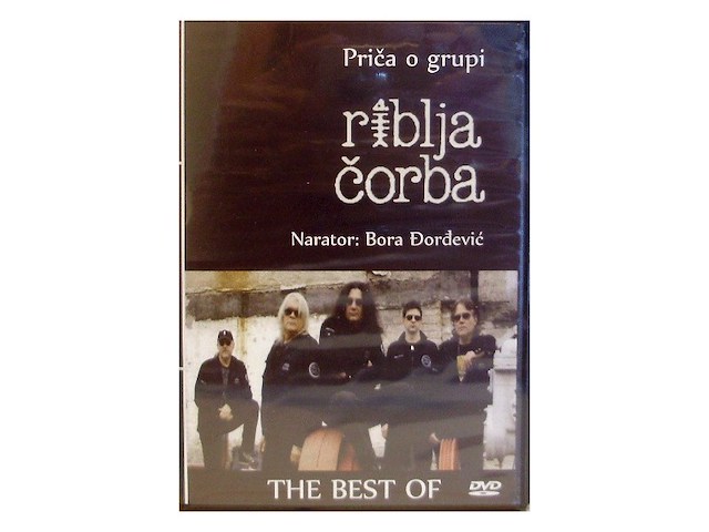 RIBLJA CORBA - PRICA O GRUPI - BEST OF DVD u Foliji