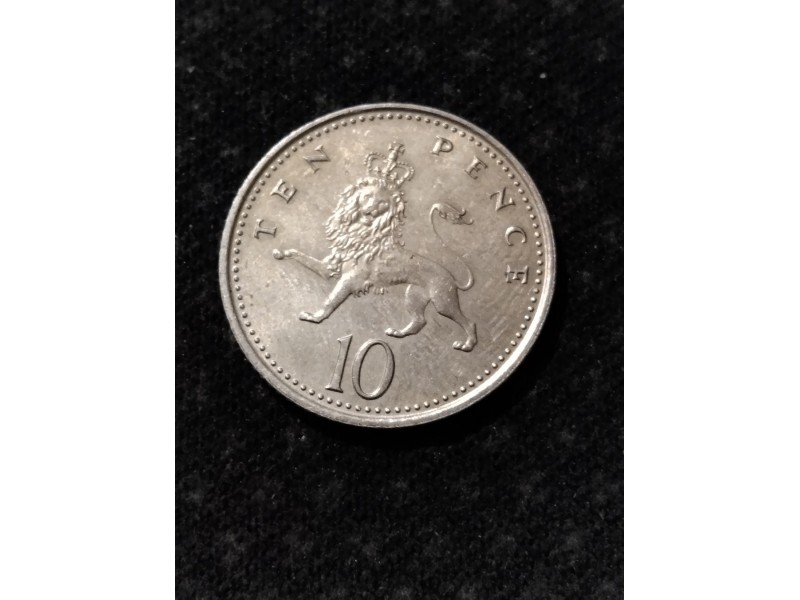 10 penija 2002 velika britanija
