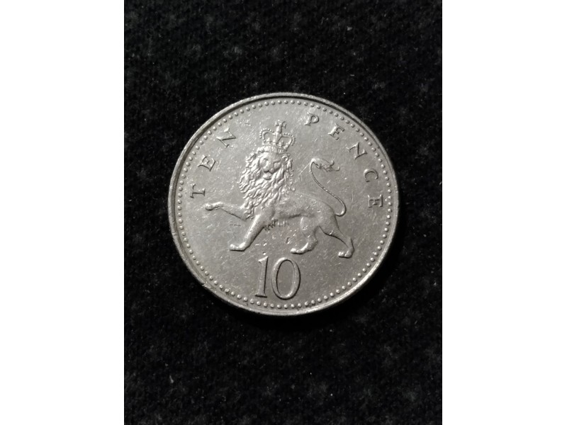 10 penija 2003 velika britanija