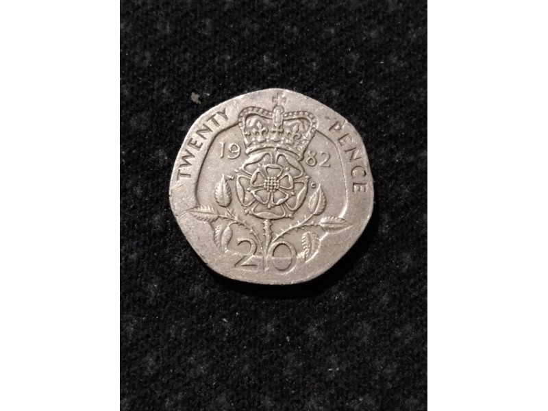 20 penija 1982 velika britanija
