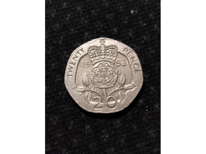 20 penija 1993 velika britanija