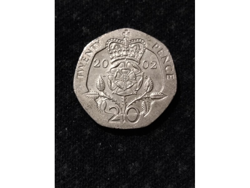 20 penija 2002 velika britanija