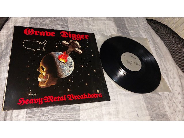 GRAVE DIGGER Heavy Metal Breakdown Lp Usa