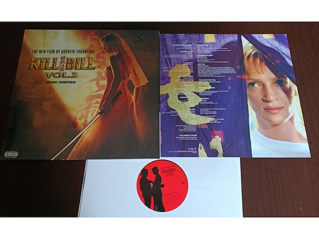 KILL BILL VOL.2. muzika za film u celofanu NM