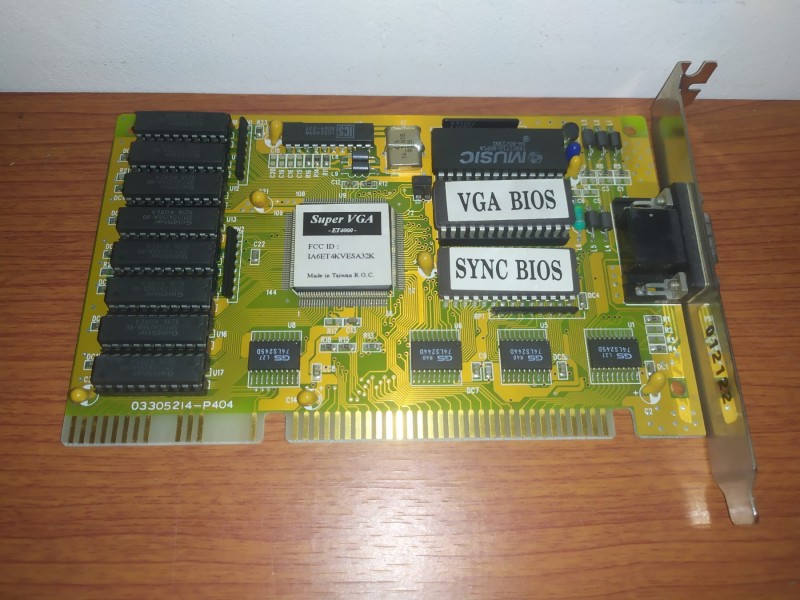 Tseng Labs ET4000 ISA