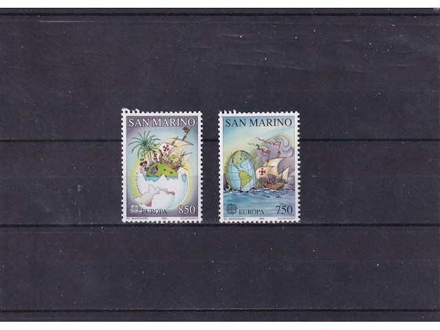 San Marino EUROPA CEPT 1992 Mi. 4 eura