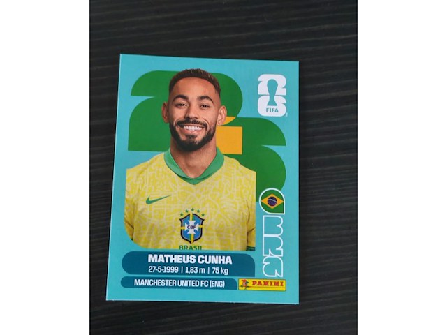 Panini FIFA 2026 USA BRA 17