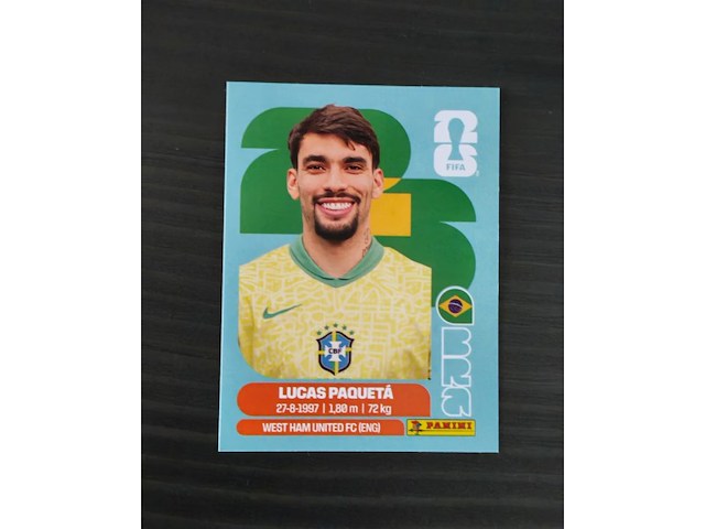 Panini FIFA 2026 USA BRA 09
