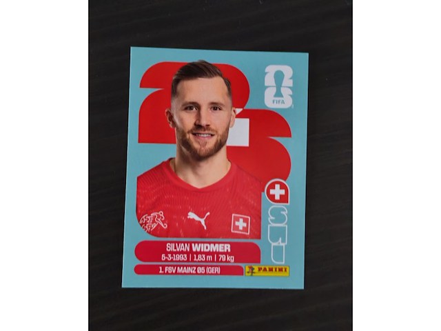 Panini FIFA 2026 USA SUI 08