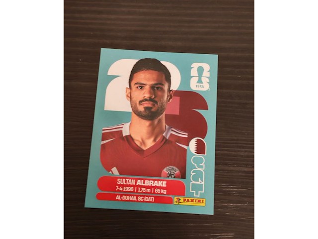 Panini FIFA 2026 USA QAT 03
