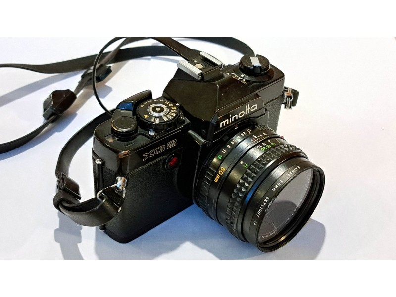 Minolta XG 2, Minolta MD Rokkor 50mm 1.7