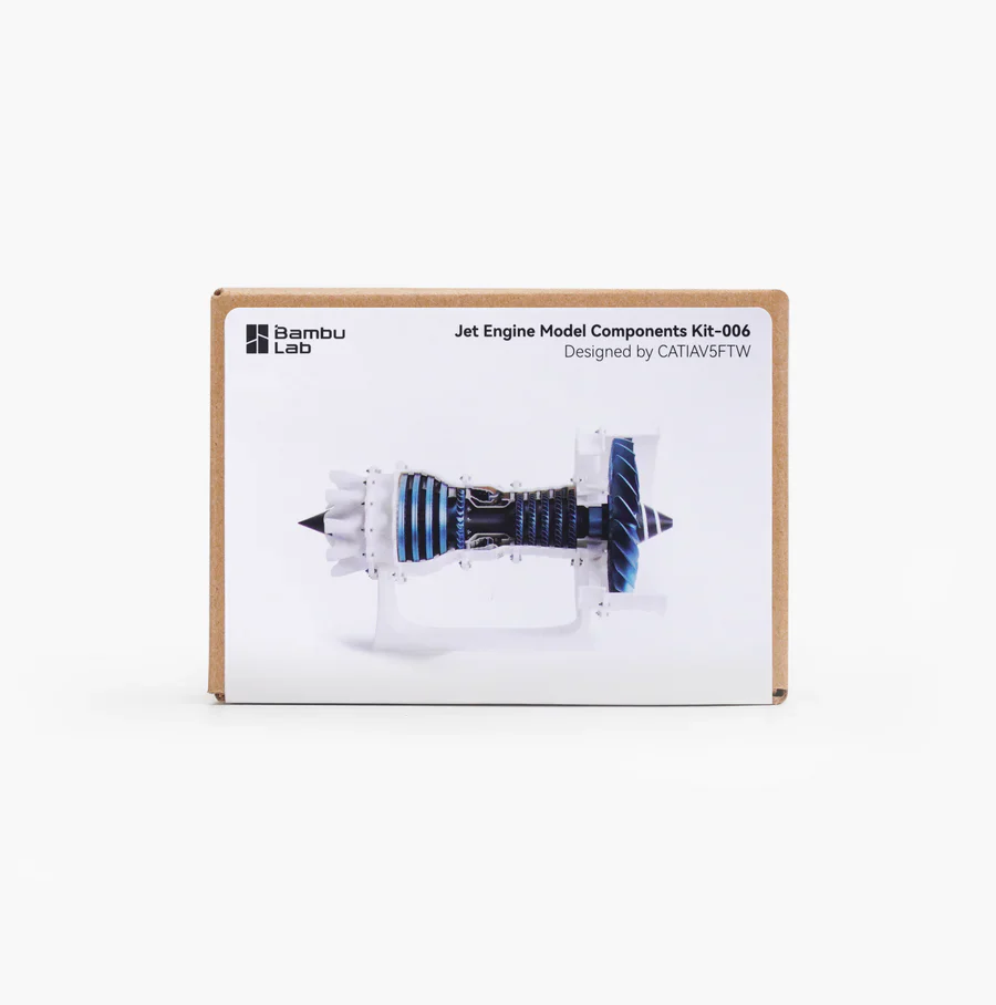 Jet Engine Model Components Kit-006