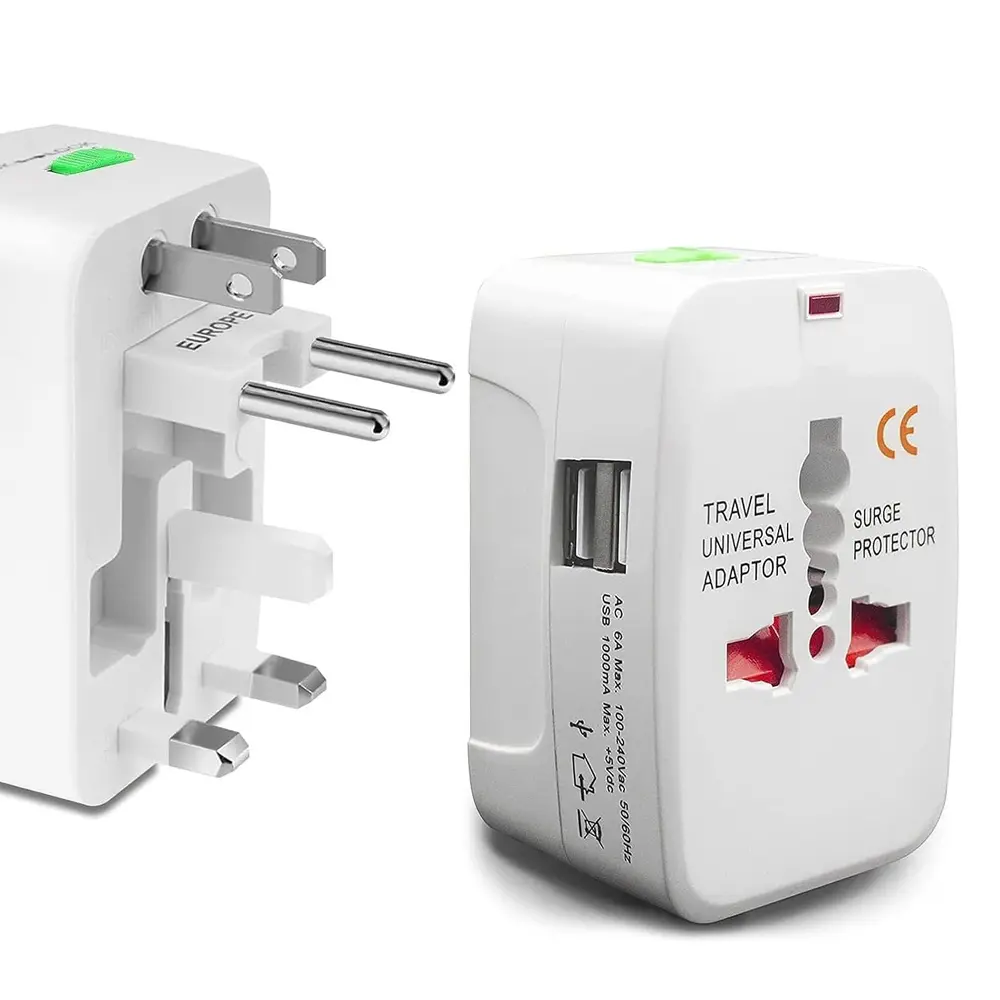 Adapter ALL in 1 EU-UK-USA-China JWD sa USB , Beli