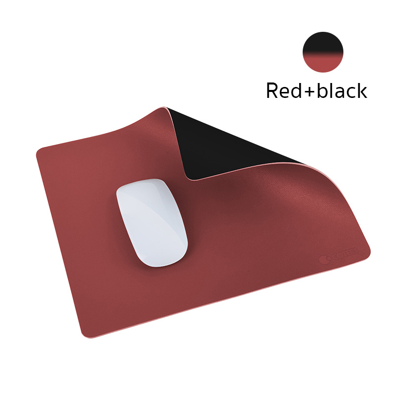 Podloga za mis Coteci 85001 L (25 x 30 cm) crno crvena