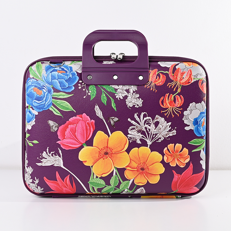 Torba za laptop Fashion Peony 15″ ljubicasta