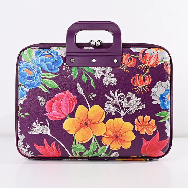 Torba za laptop Fashion Peony 16″ ljubicasta