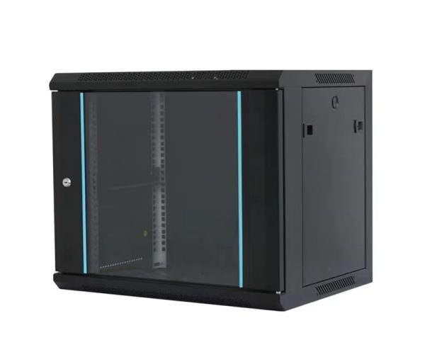 MAXPRO LINE Rack orman nazidni, 6U, 600×450, staklena vrata