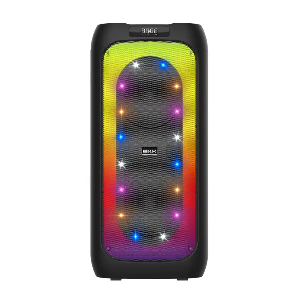 BKK Bluetooth zvučnik K6502C, 25W, 2 mikrofon ulaza, Crni