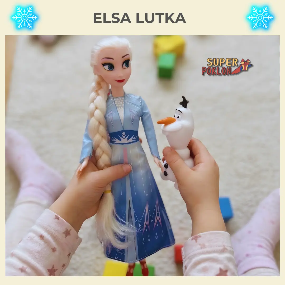Muzička Lutka Elsa-Frozen Avantura ❄️
