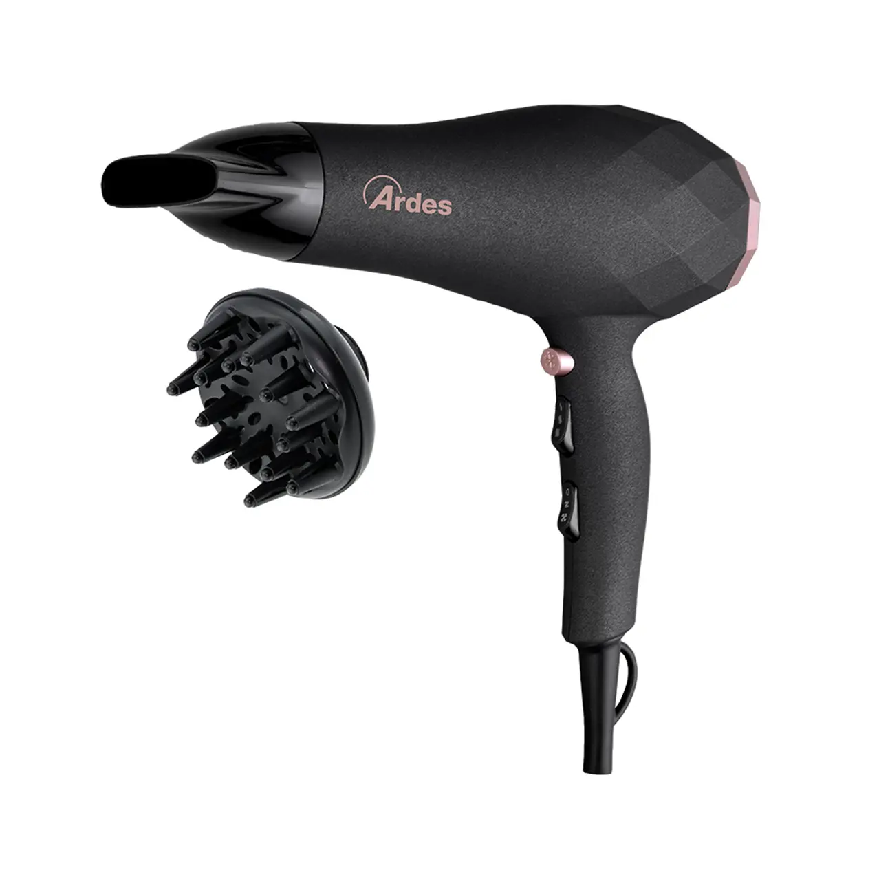 ARDES Fen za kosu sa difuzerom 2200W ARPHON02 crni