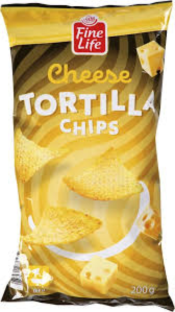 *Tortilla chips sir 200g Fine life