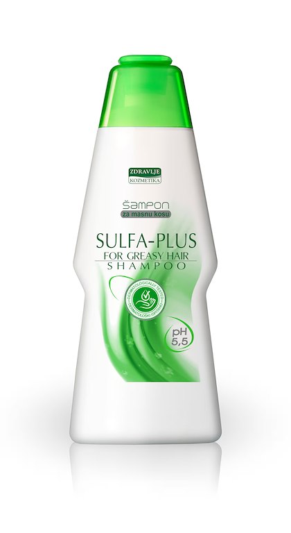 ZDRAVLJE KOZMETIKA Sulfa-Plus Šampon za masnu kosu, 200 ml