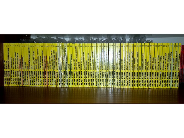 ALAN FORD KLASIK (STRIP-AGENT) 1-75 (72 BROJA)