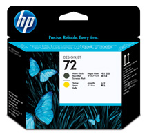 RD za štampace HP No.72 Printhead/mat crna i žuta