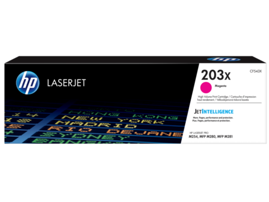 Toner HP 203X/crvena