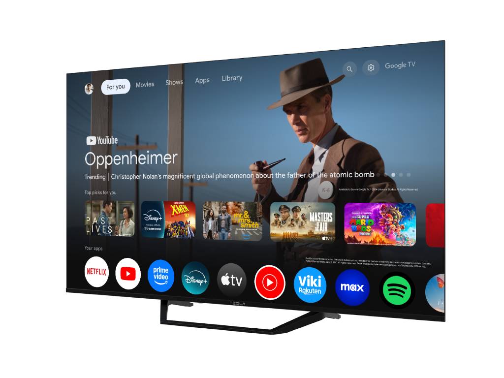 Televizor TESLA 55E655BUS/D-LED/55"/UHD/Smart/Google TV/crna