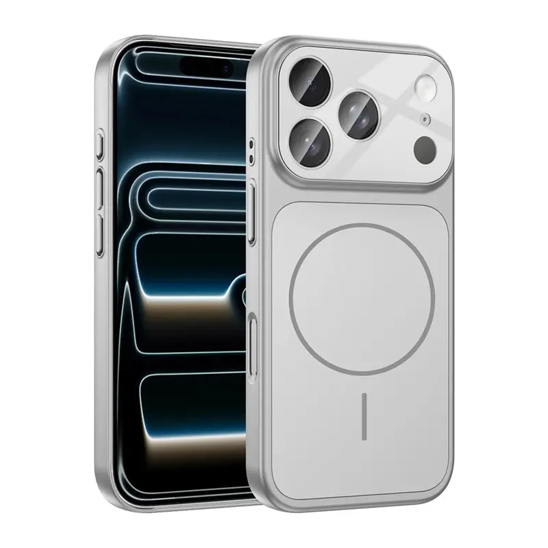 Maska za iPhone 17 Pro Max Mag Case ColorLoop srebrna