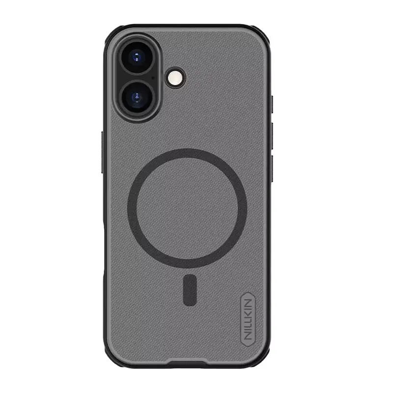 Maska za iPhone 17 Nillkin Super Frosted Shield Pro Magnetic transparent crna
