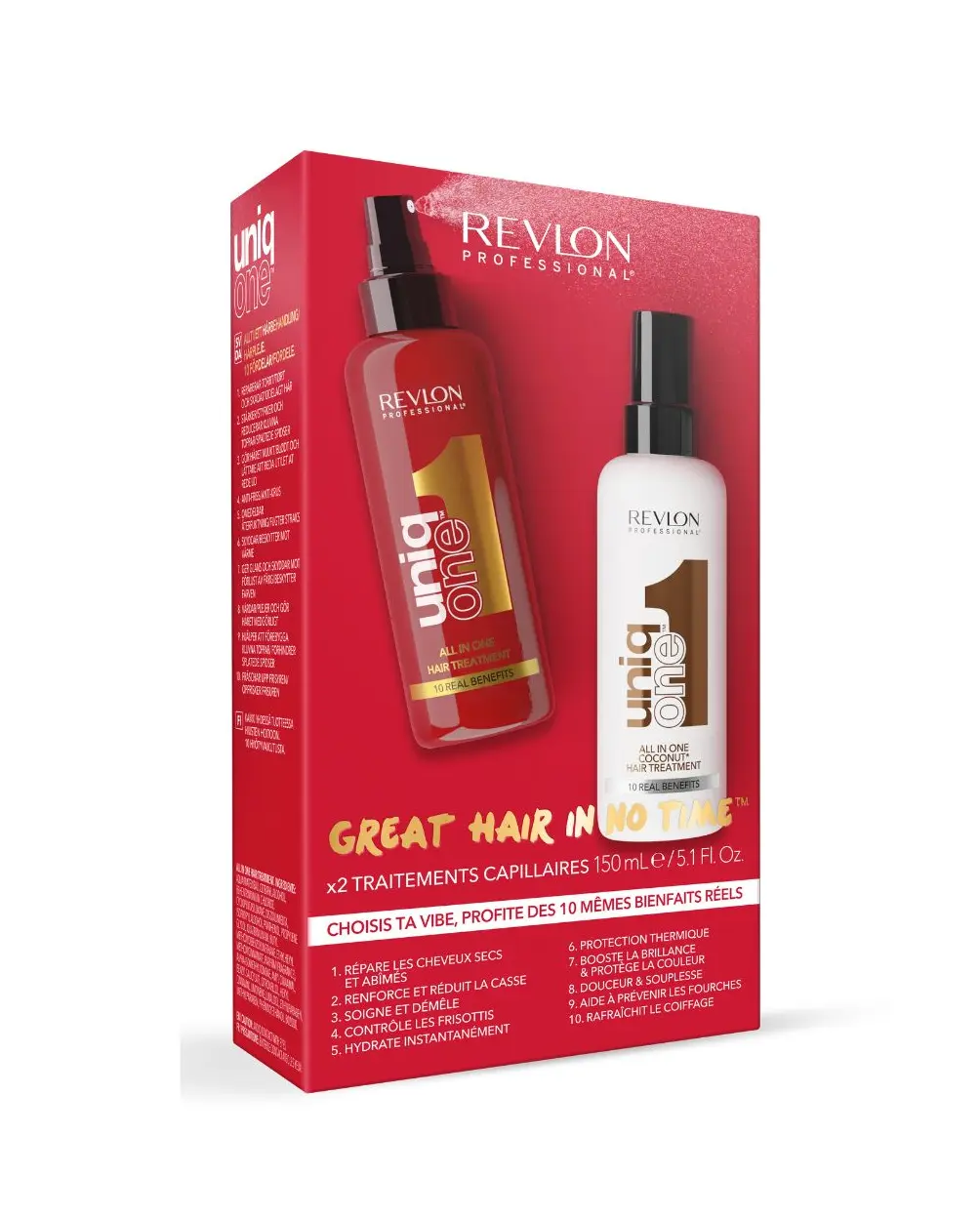 REVLON Set za kosu Uniq One Classic&Coconut, Duo Pack, 2 x 150 ml