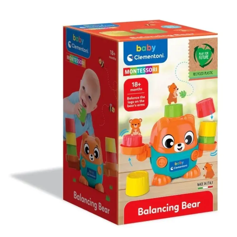 Clementoni Baby Montesori Balansirajući medved