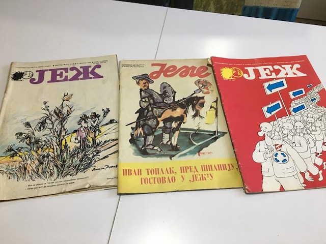 Jež  brojevi 1945,2119 i 2431