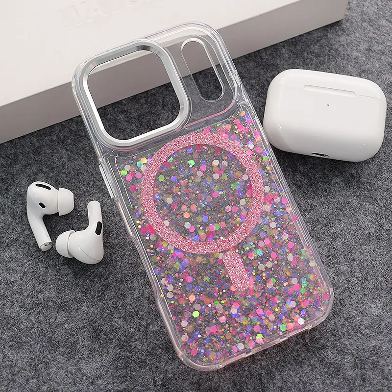 Maska za iPhone 17 Pro Mag Case Glue pink