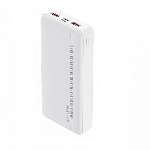 Havit Eksterna baterija PB92, 20000mAh, PD 20W, Bela