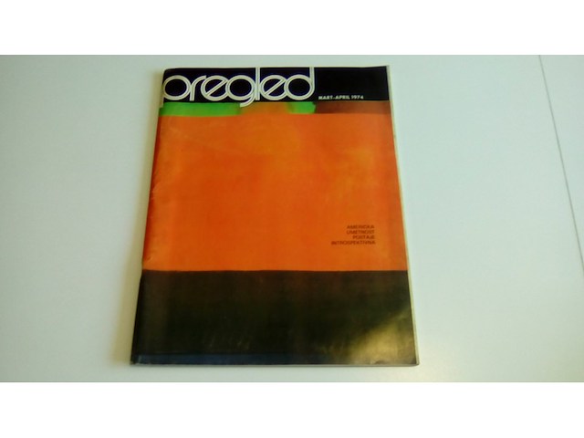 Pregled mart/april 1974.