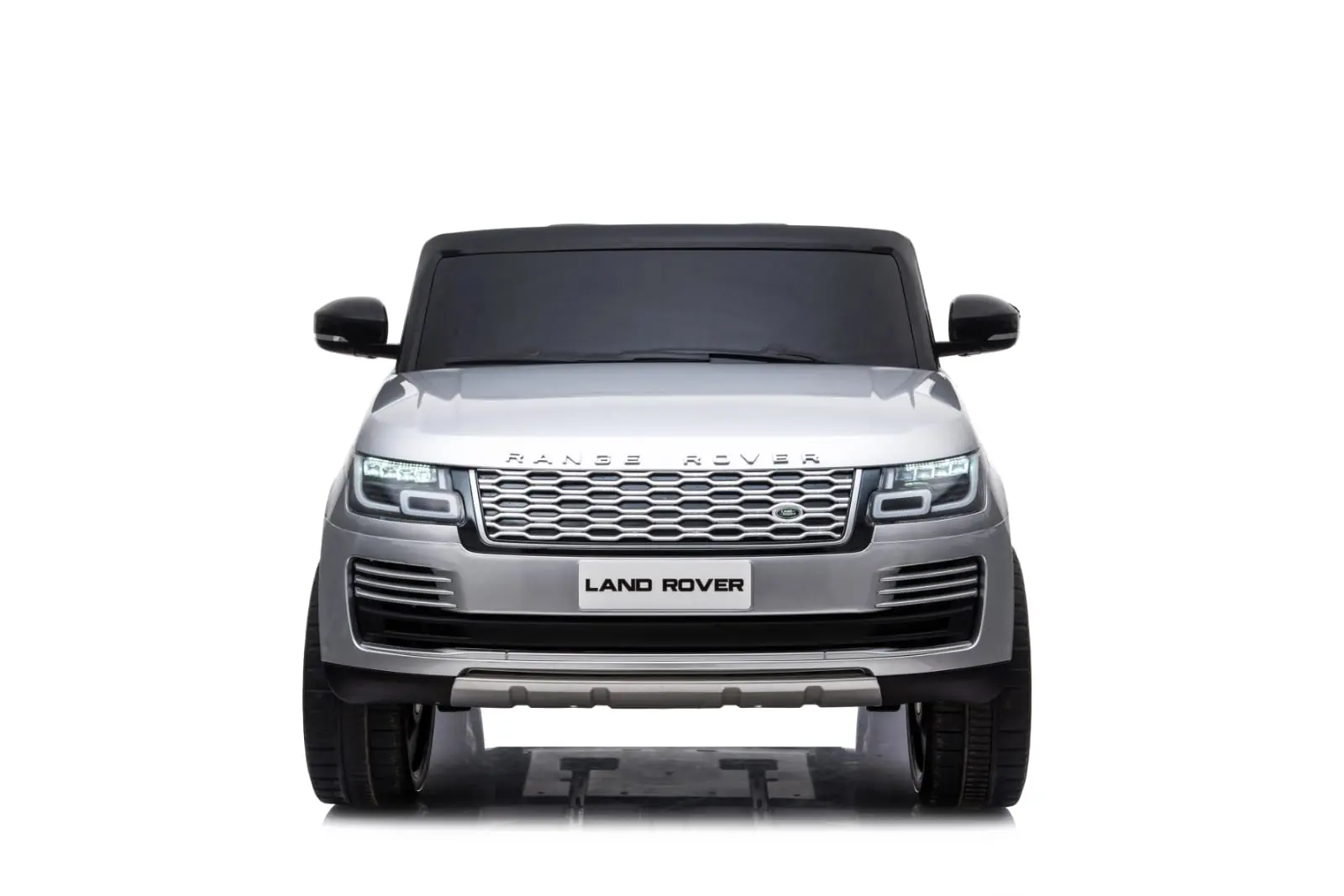 Eurobajk Automobil na akumulator za decu Land Rover, 4x4, Dvosed, Sivi
